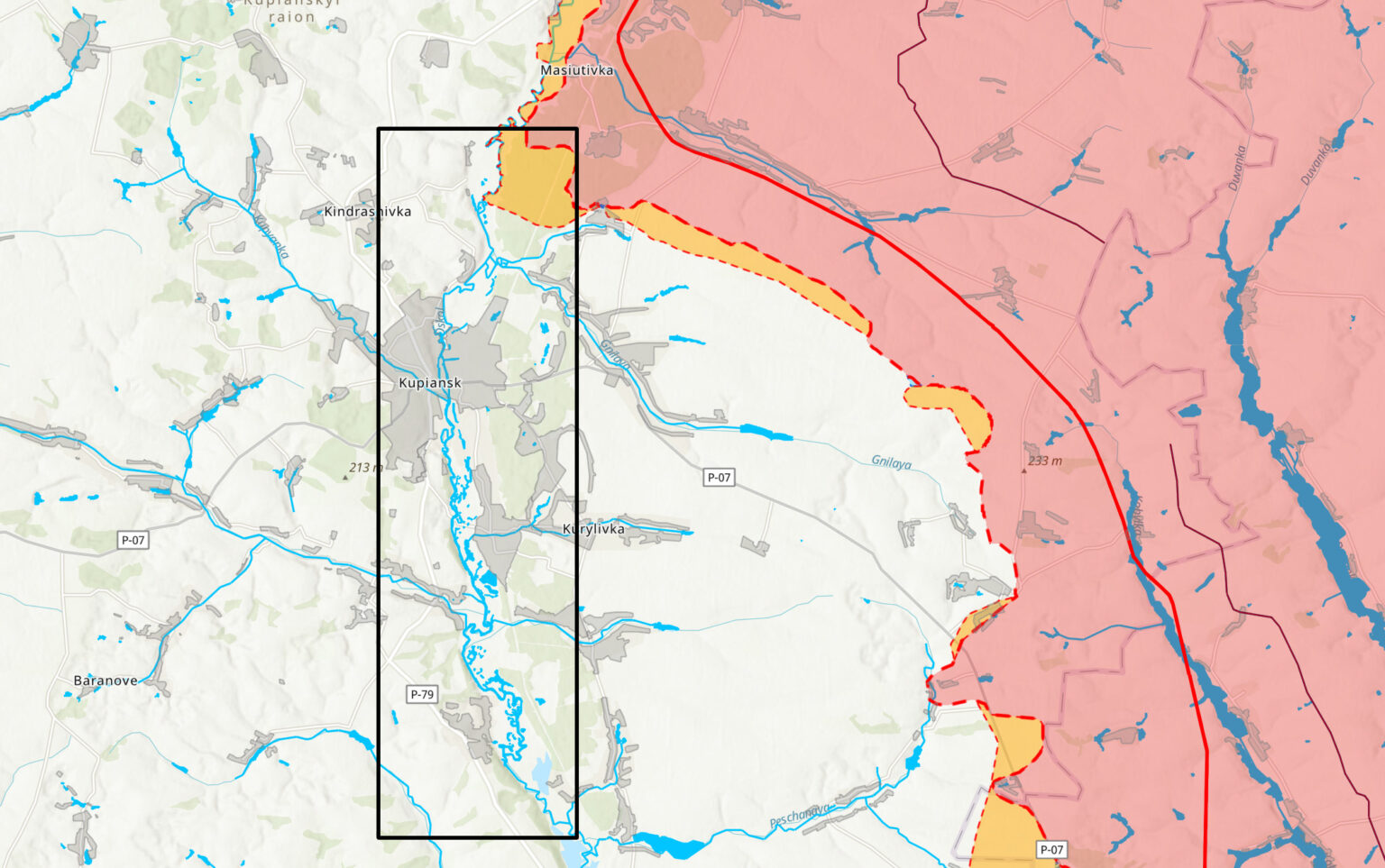 ISW: Russians Intensify Strikes at Oskil Crossing in Kupiansk Direction